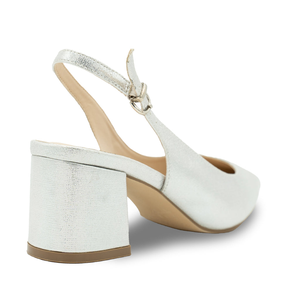 Stylish Silver Wedding Shoes | Paradox London