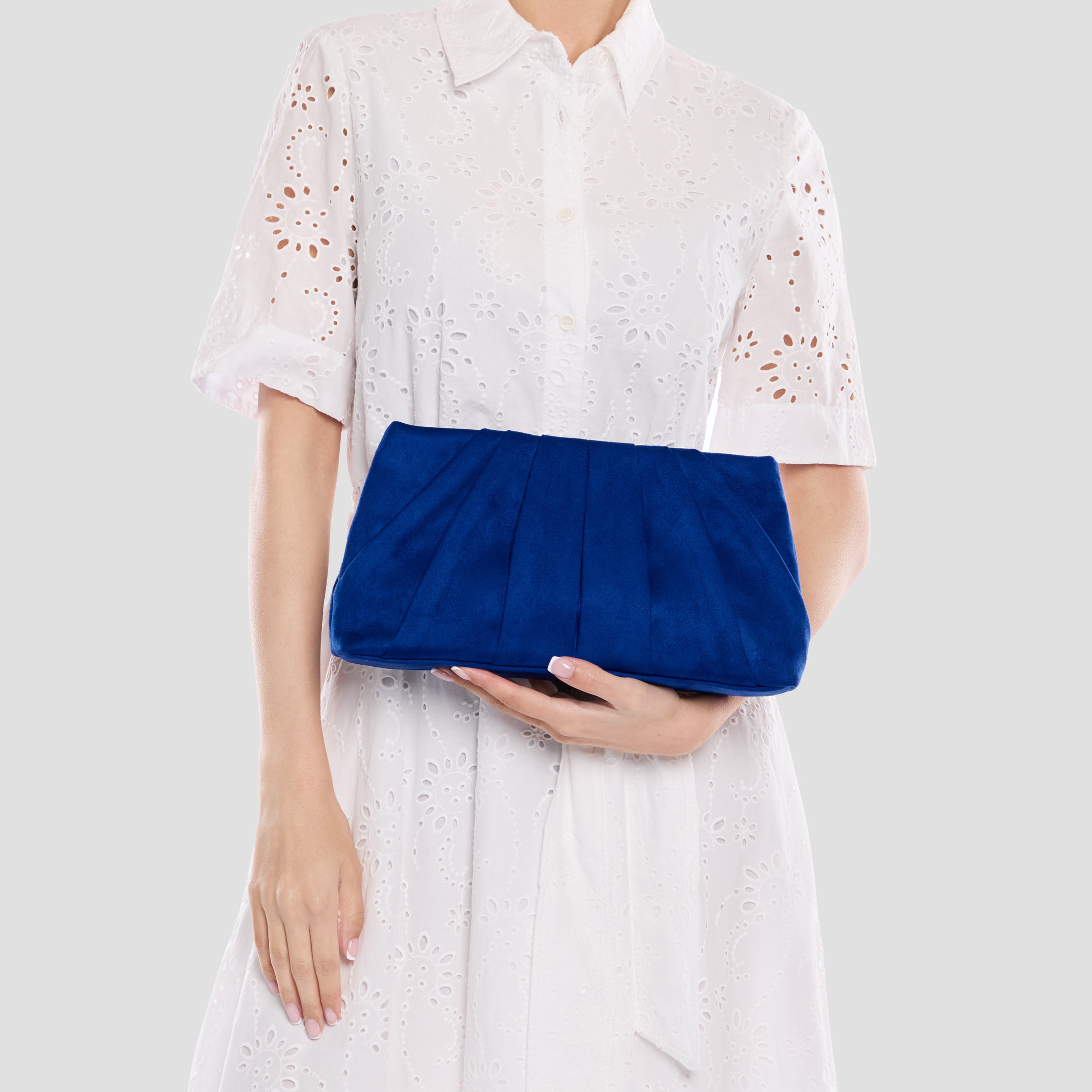 Desert Royal Blue | Clutch Bag | Paradox London