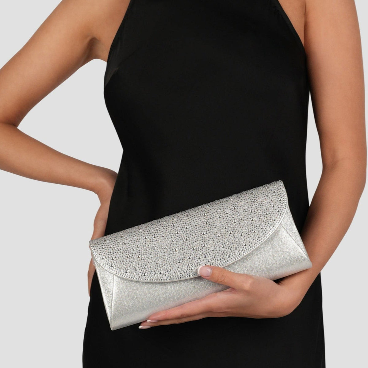 Dreamstone Silver | Clutch Bag | Paradox London